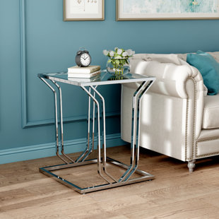 Silver End & Side Tables You'll Love | Wayfair
