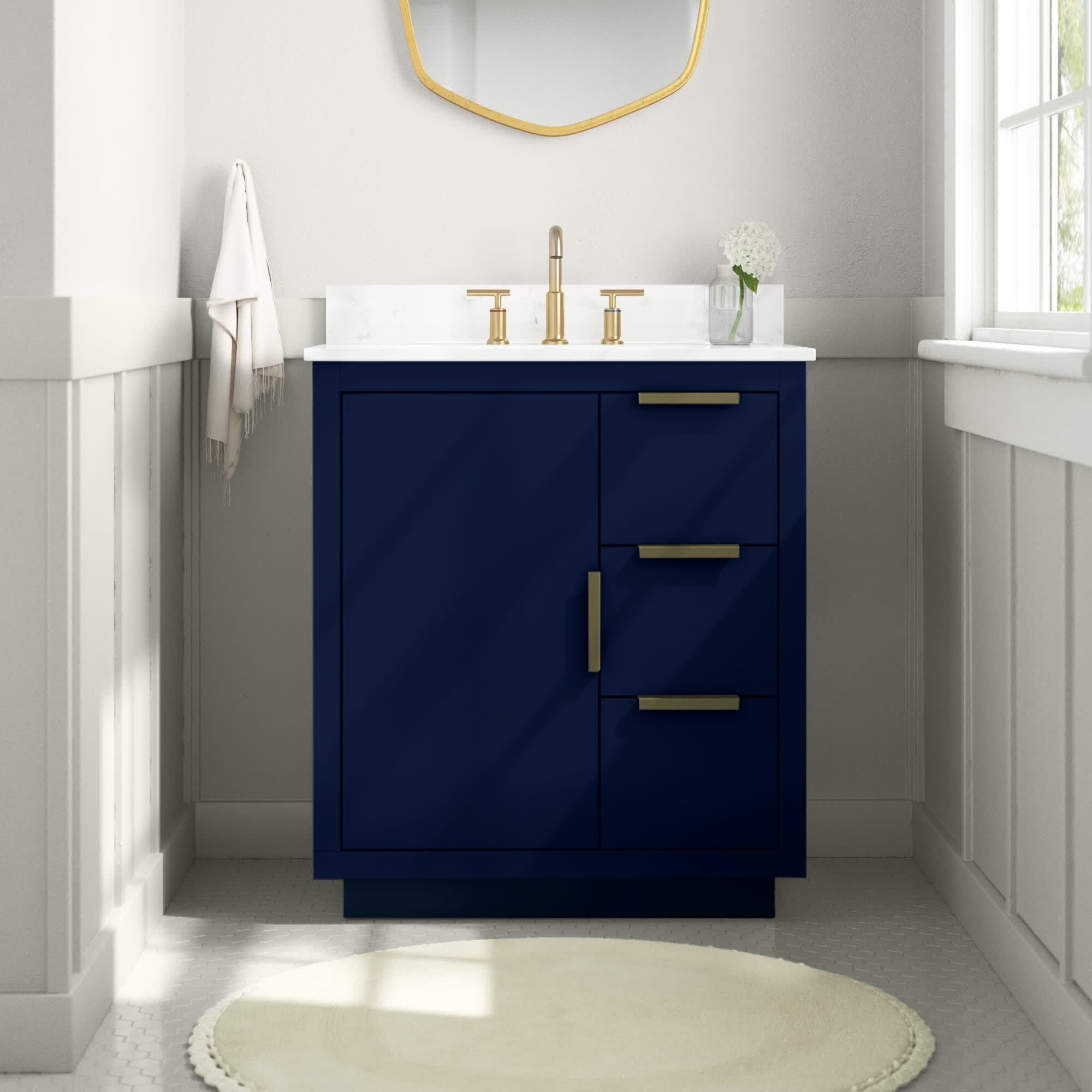 Breakwater Bay Broadlands 30" Single Bathroom Vanity Set | Wayfair