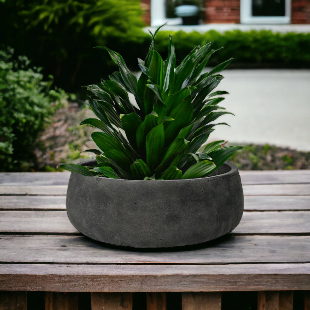 17 Stories Staccato Textured Fiberstone Pot Planter & Reviews - Wayfair ...