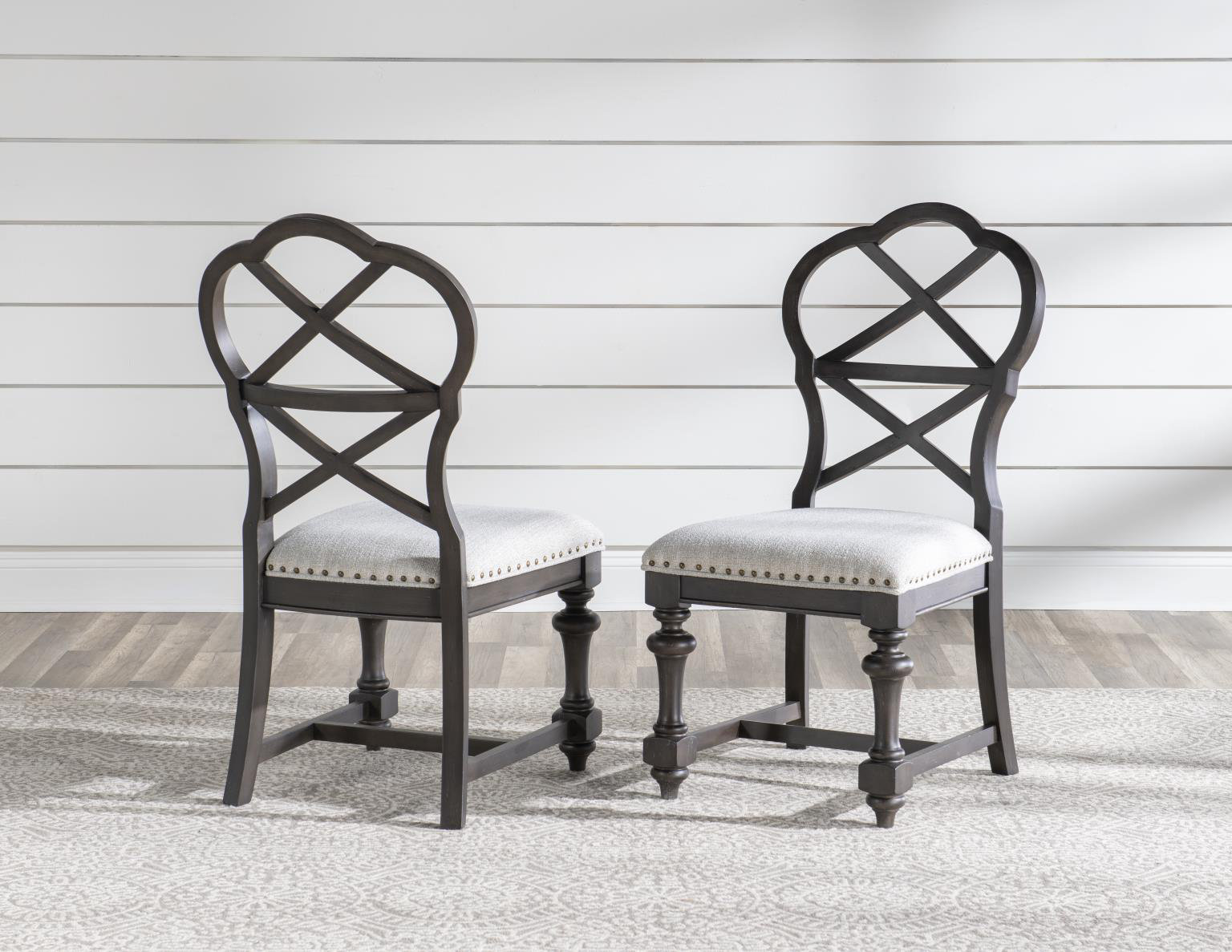 Legacy Classic Furniture Kingston X Back Side Chair, KD, Uph. Seat ...