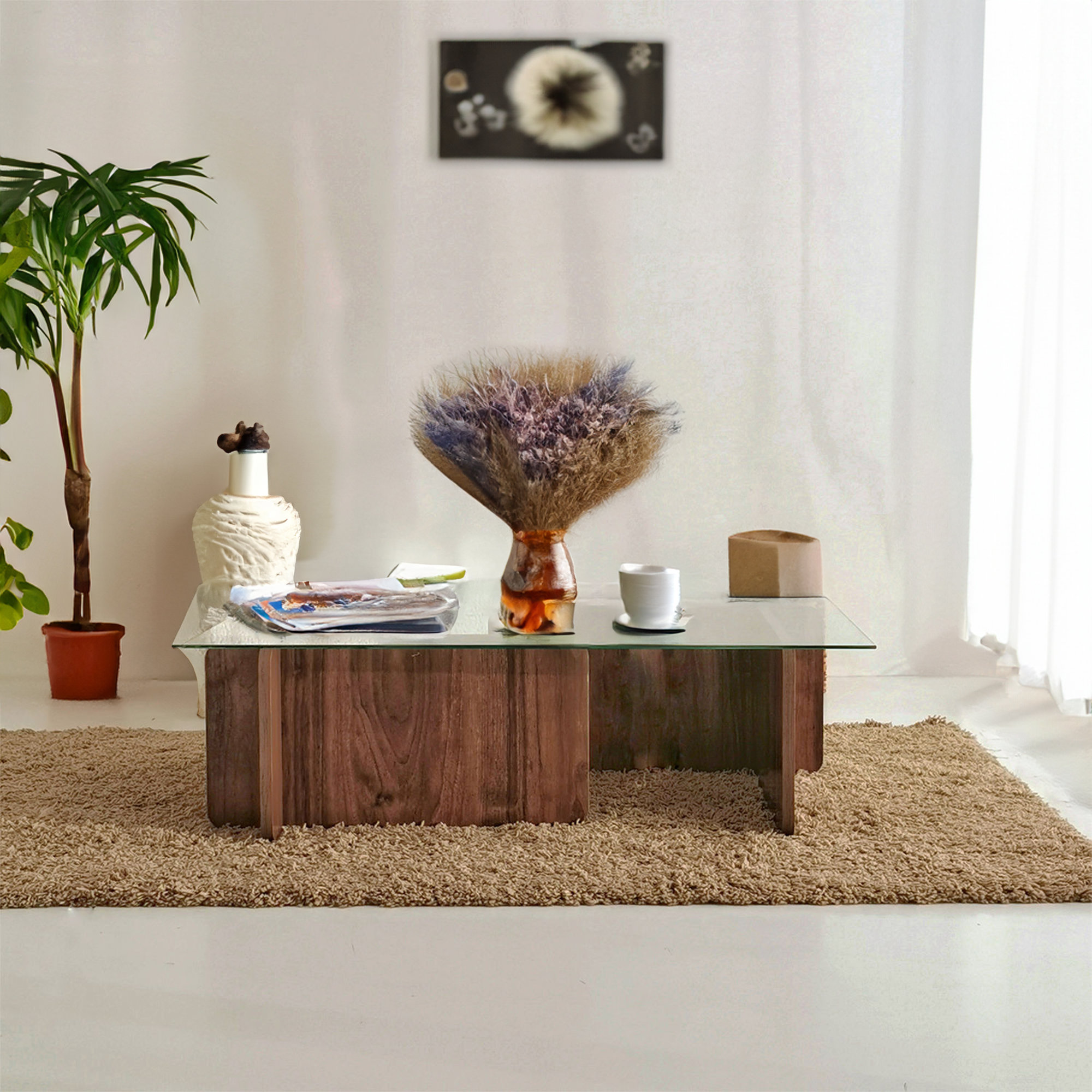 Latitude Run® Luton Coffee Table with Storage - Wayfair Canada