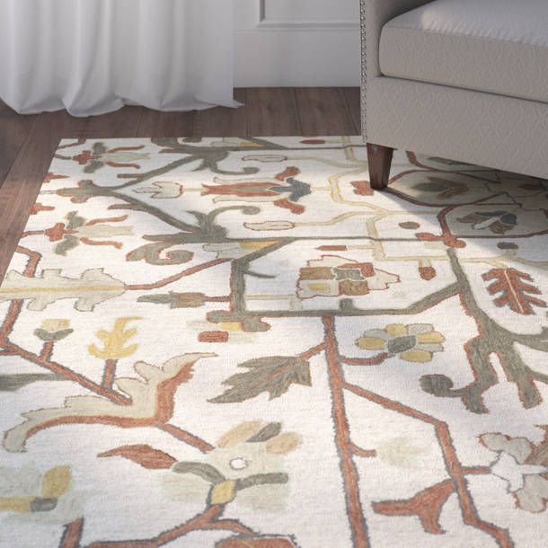 Charlton Home® Dartmoor Handmade Wool Rug & Reviews | Wayfair