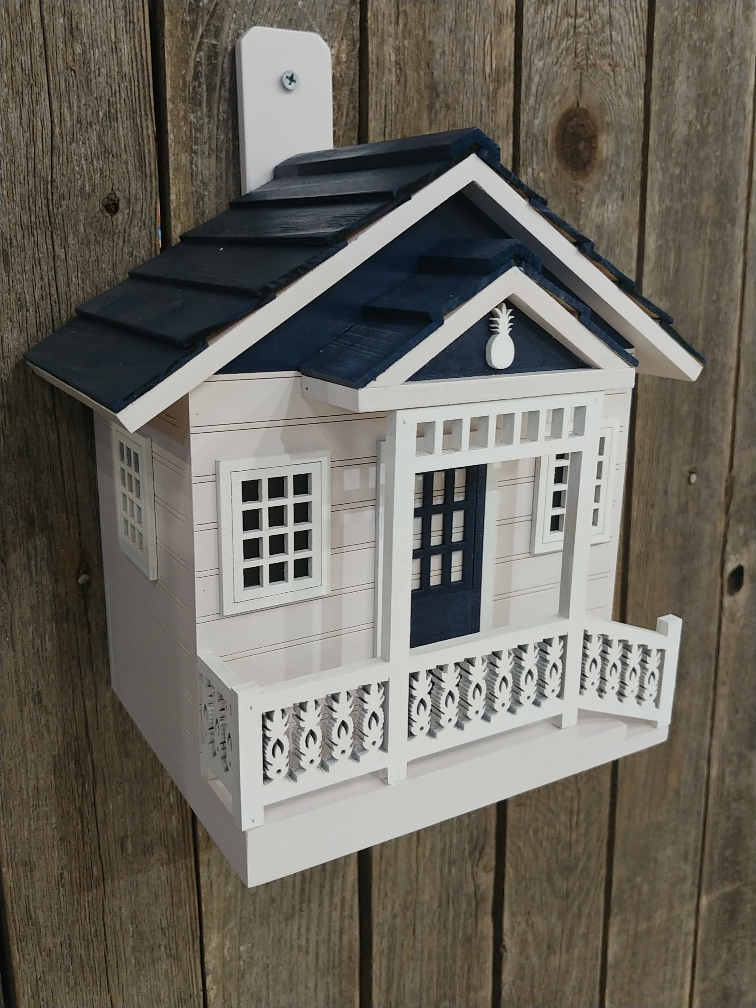 Home Bazaar Classic Series Welcome Home Cottage 8.85 in x 9 in x 6.3 in ...
