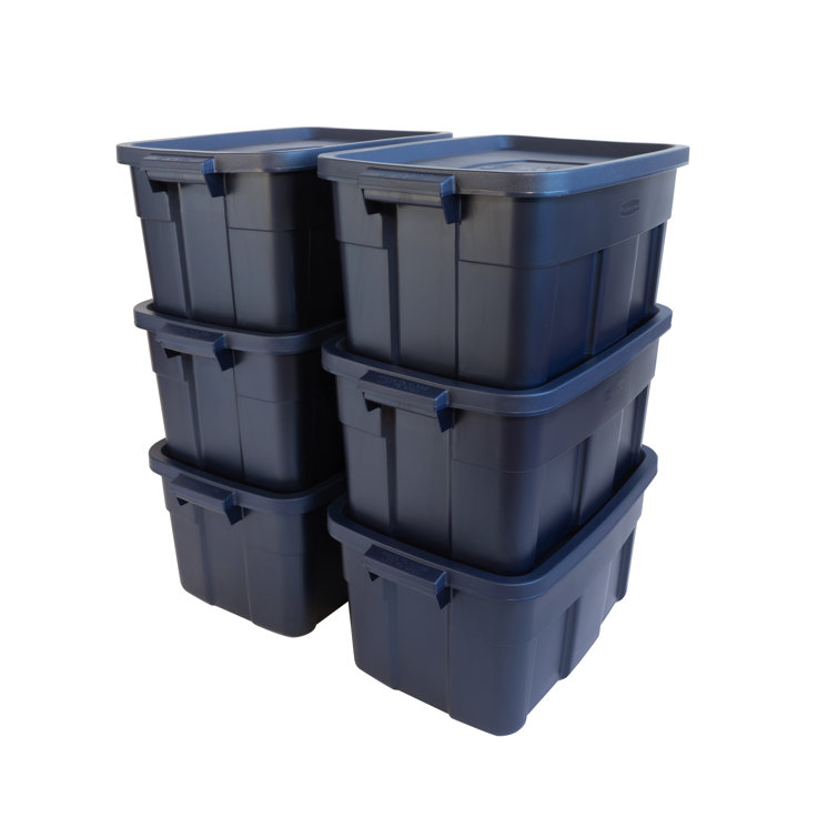 Rubbermaid Roughneck Storage Totes with Lids | Wayfair