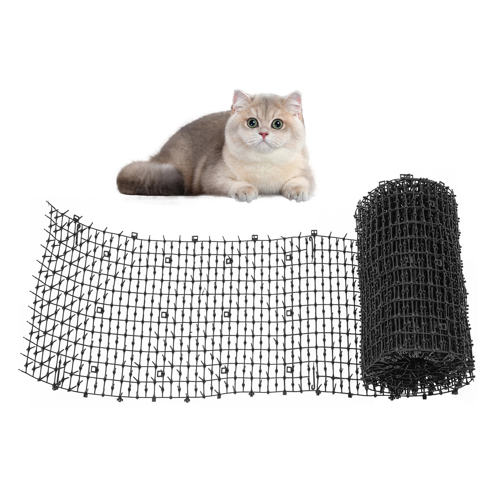 Arlmont & Co. Cat Repellent Mat Anti-Cat Mat Cat Deterrent Mat With ...