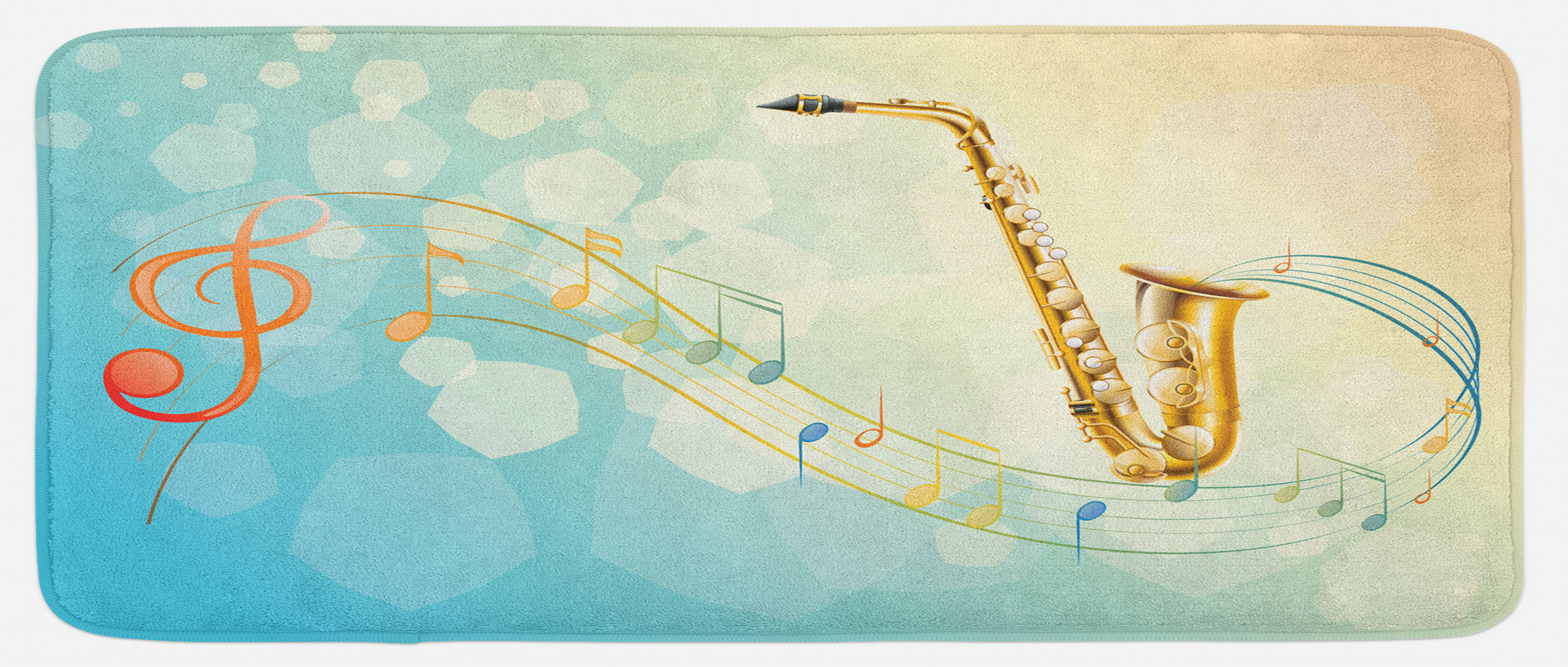 East Urban Home Music Kitchen Mat | Wayfair