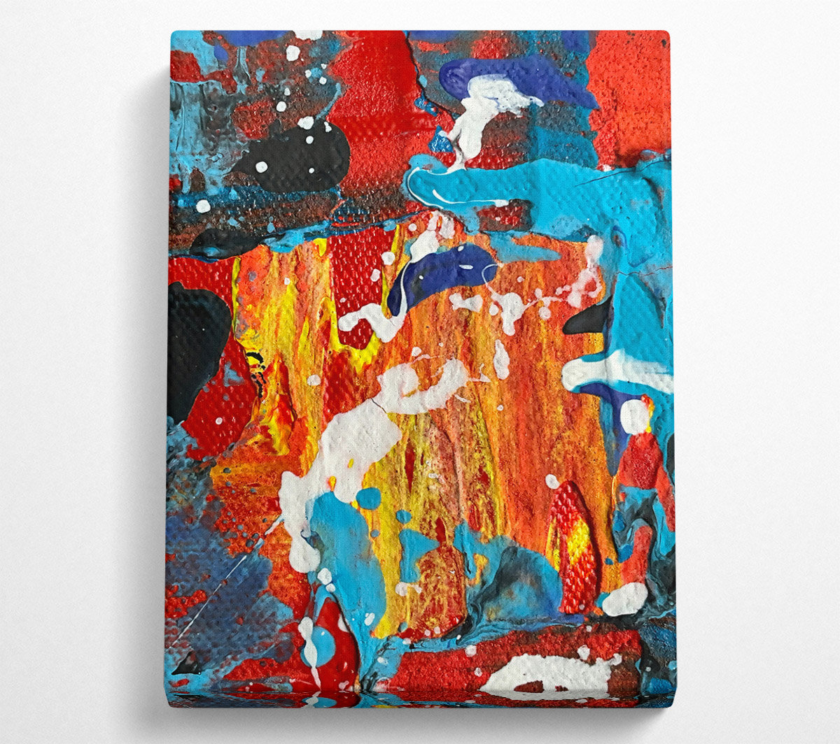 Metro Lane Red, Yellow, And Blue Burst | Wayfair.co.uk