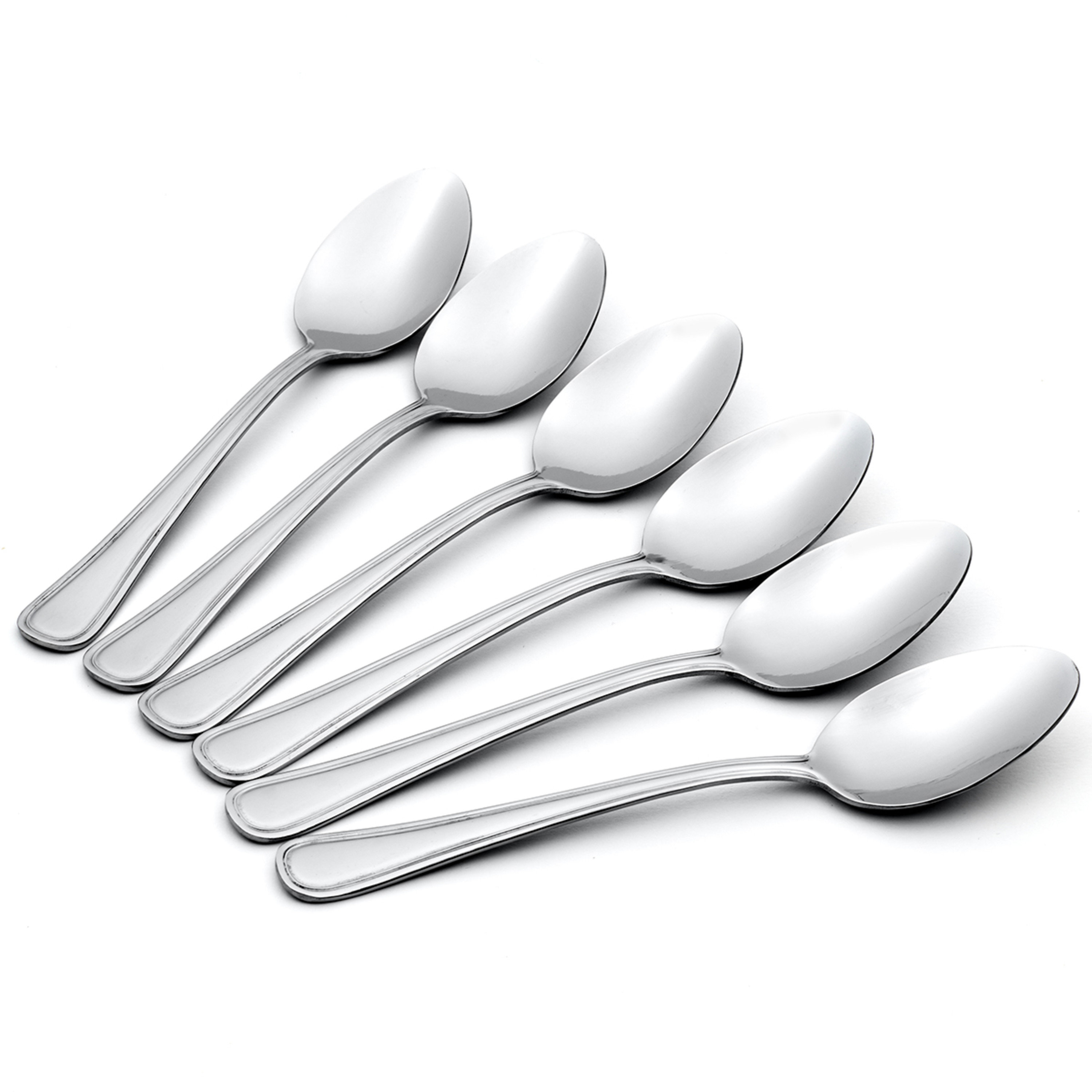 Oneida Tress Mirror Everyday Teaspoons, Set Of 6 | Wayfair