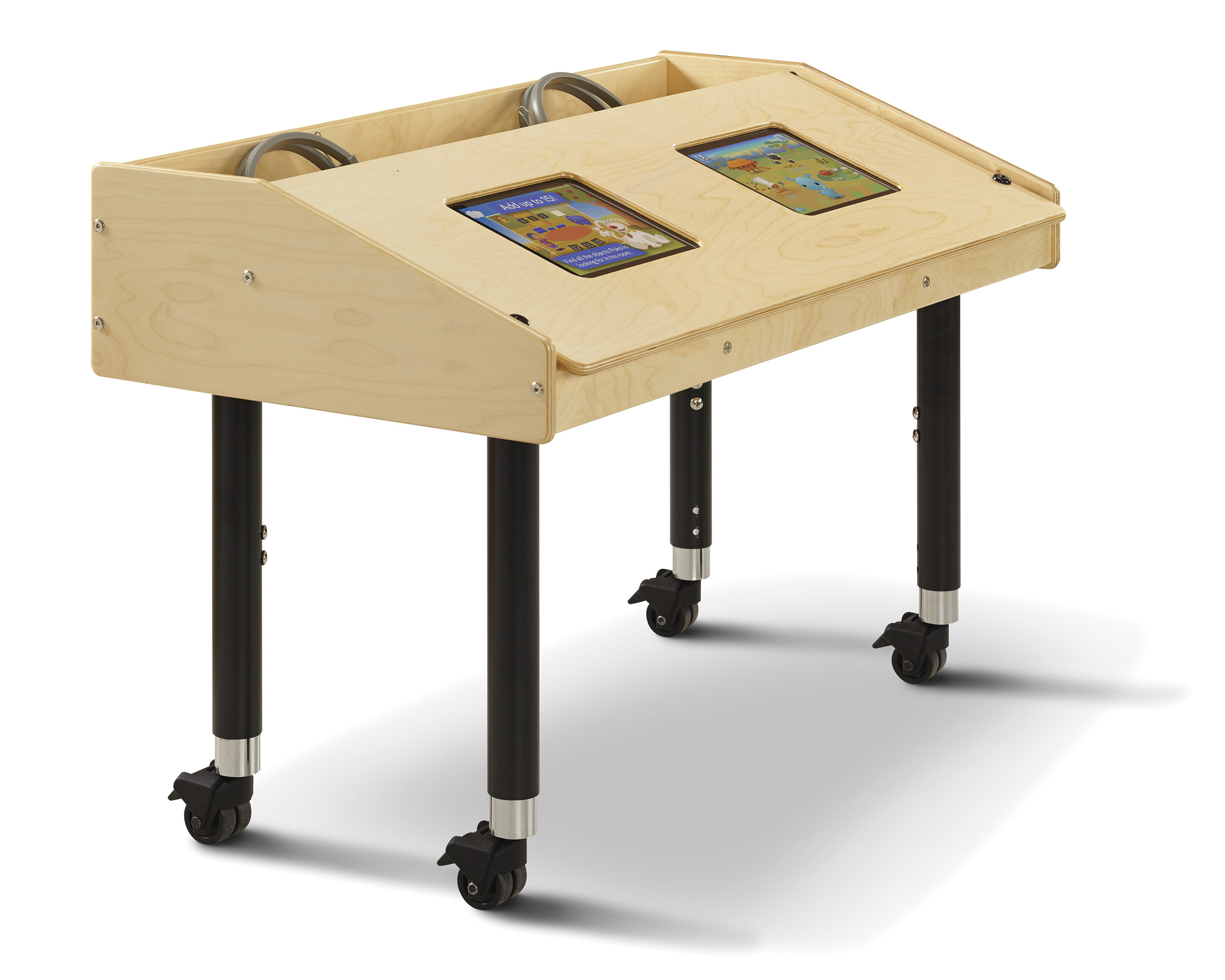 Jonti-Craft® Dual Tablet Table - Mobile | Wayfair