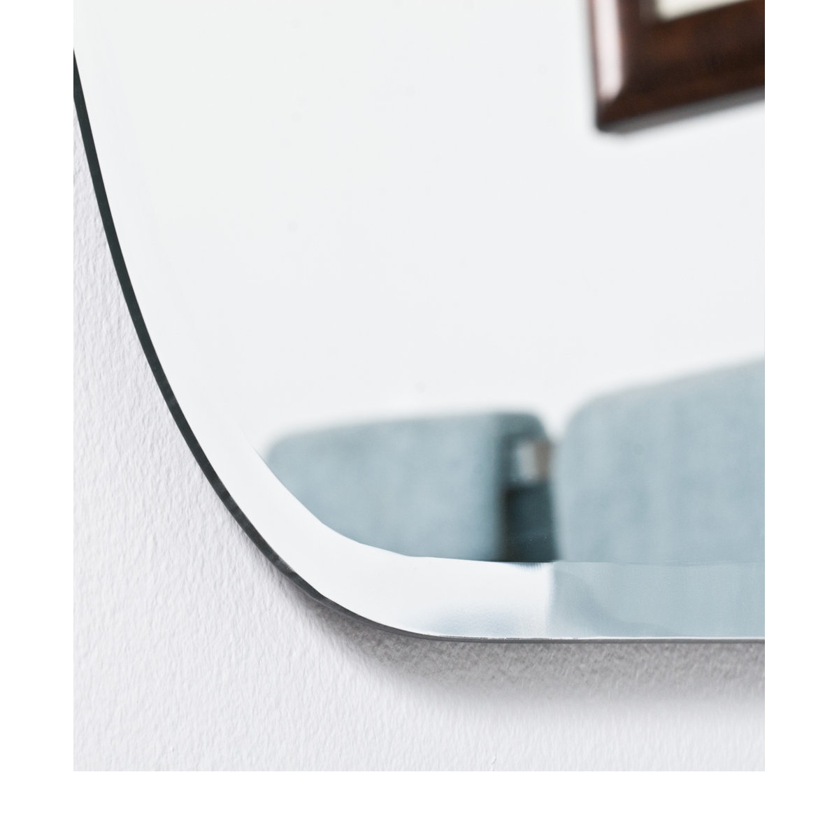Ivy Bronx Kettering Modern & Contemporary Beveled Frameless Wall Mirror ...