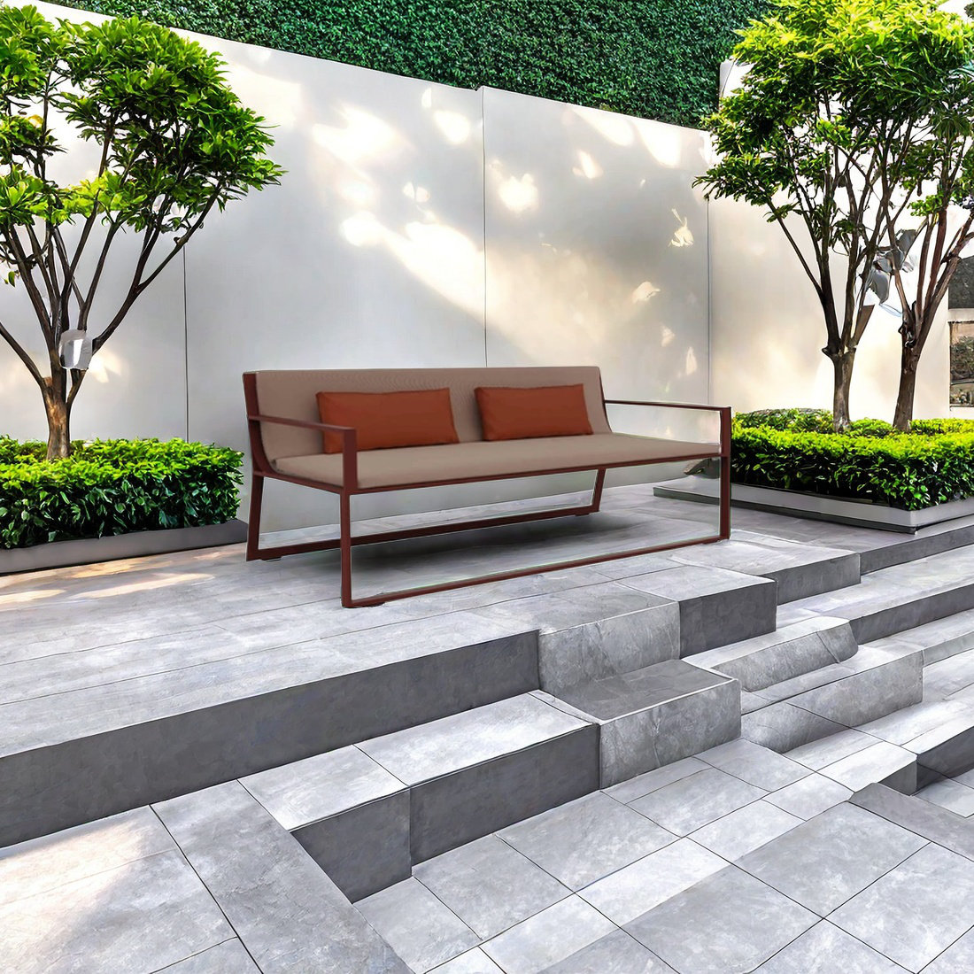 Latitude Run® Eldwin Casual terrace balcony outdoor sofa | Wayfair