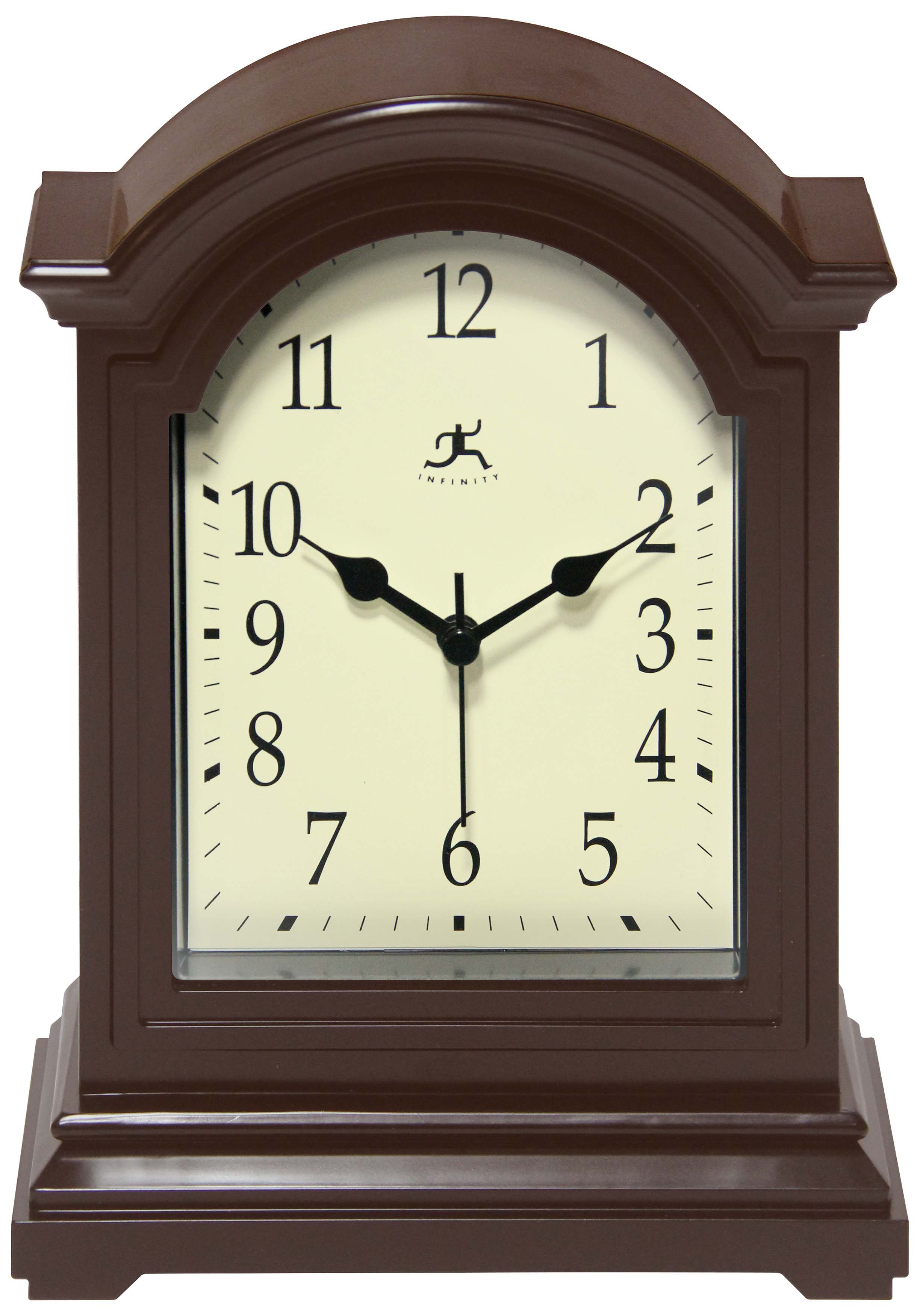 Infinity Instruments Classic Grandfather Plastic Tabletop Clock 9 ...