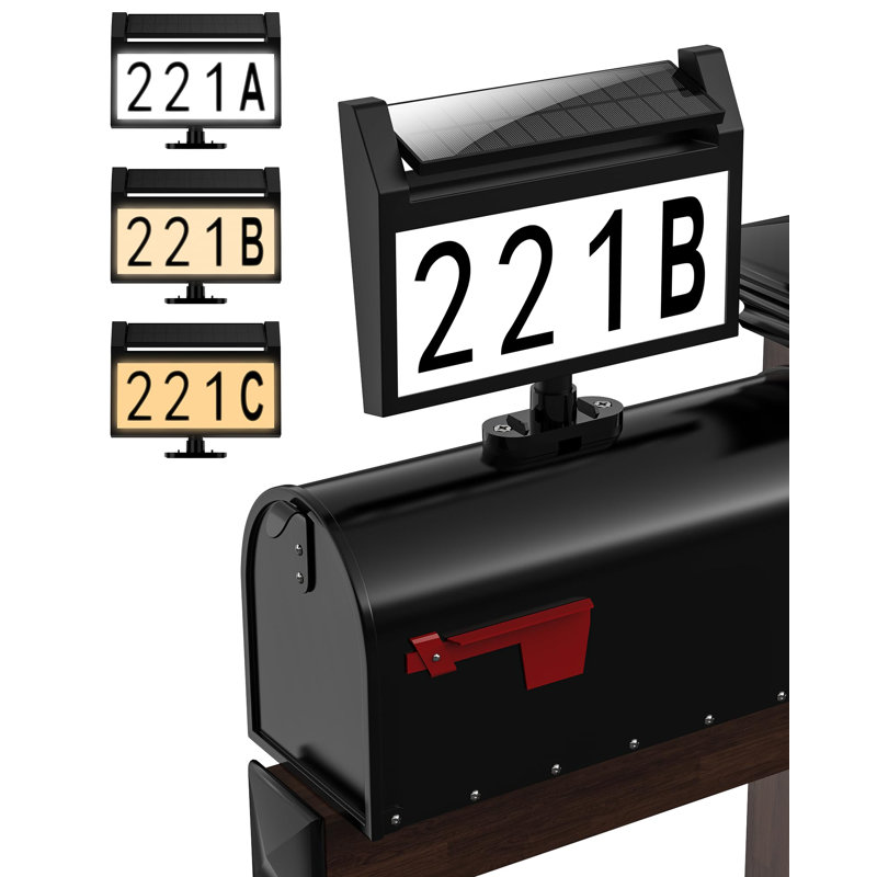 ALHAMBRA Mailbox Sign | Wayfair