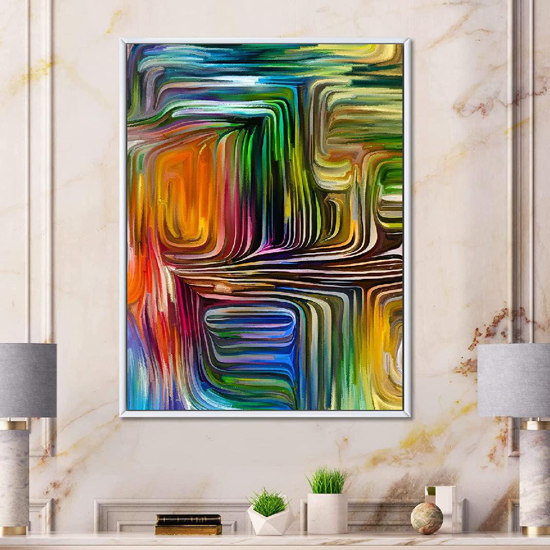 Orren Ellis Graphic Art on Canvas - Wayfair Canada