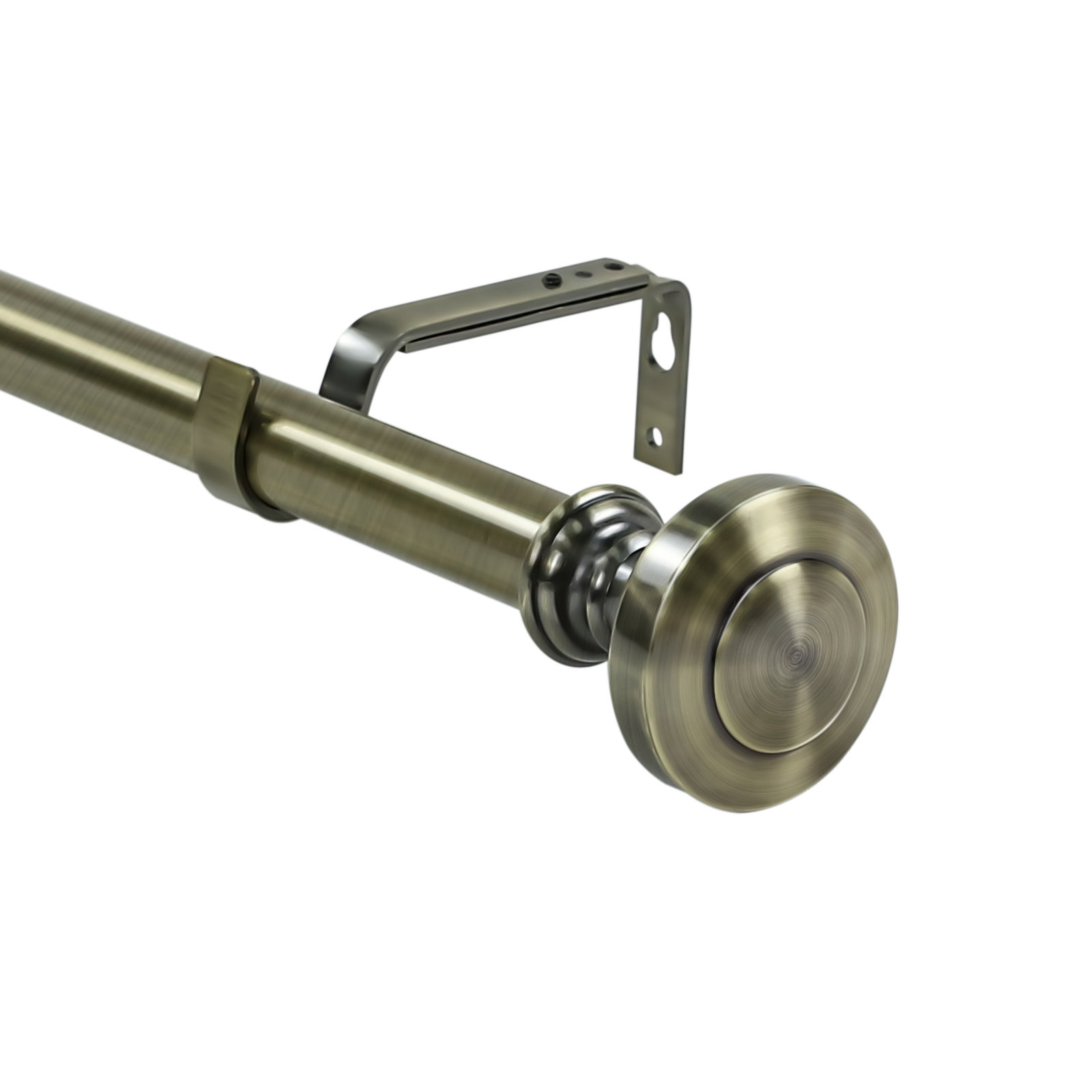 Red Barrel Studio® Gottlieb Single Curtain Rod "& Reviews" | Wayfair