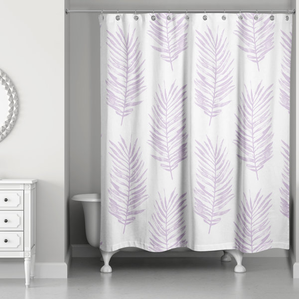 Tropical Shower Curtains & Shower Liners You'll Love | Wayfair