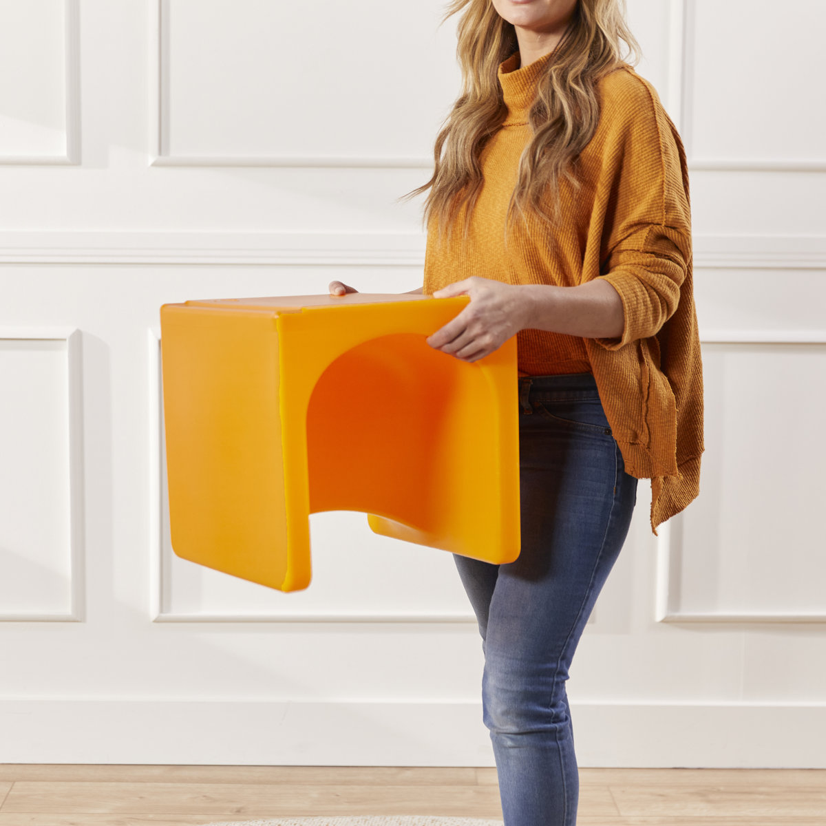 ECR4Kids Tri-Me Table and Cube Chair Set, Multipurpose Furniture, 3 ...