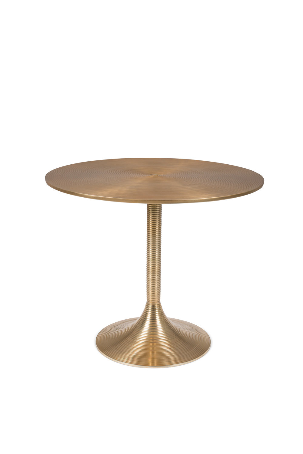 Bold Monkey Hypnotising Round Metal Dining Table | Wayfair