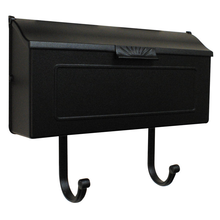 Winston Porter Carlus Horizontal Wall Mounted Mailbox & Reviews | Wayfair