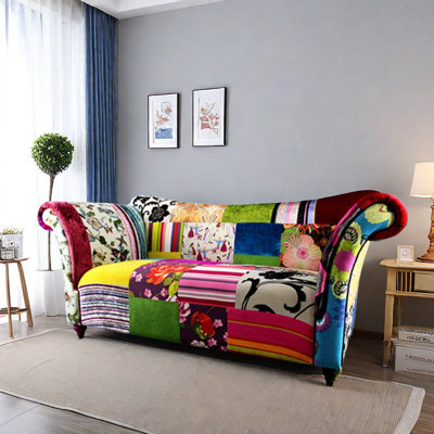 Danbenla design Simple Creative Multi-Color Sofa | Wayfair