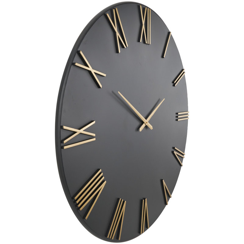 Willa Arlo™ Interiors Oversized Hephzibah 47.8" Wall Clock & Reviews ...