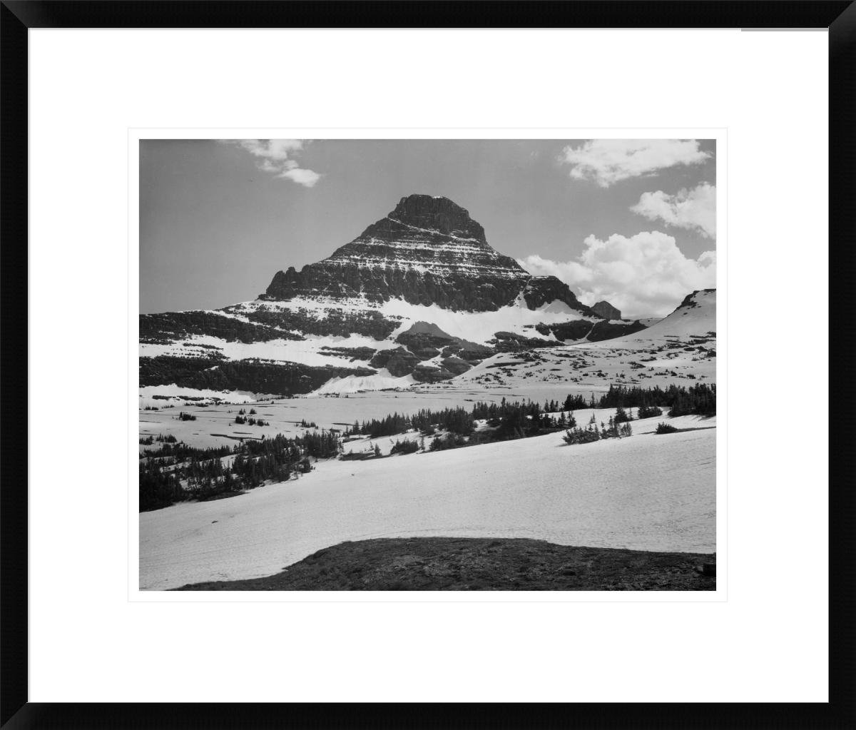 Vault W Artwork 'View from Logan Pass, Montana - 1941' by Ansel Adams ...