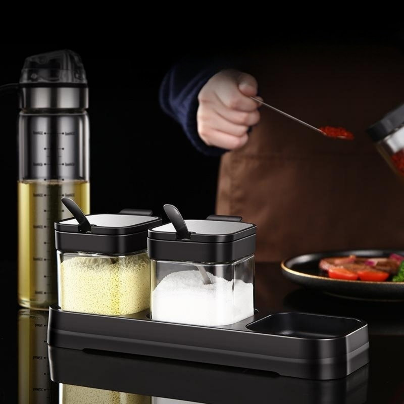 Prep & Savour Glass Canister - Set of 3 | Wayfair