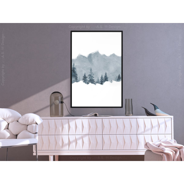 East Urban Home " Taiga " Painting Print on Paper | Wayfair