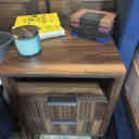 Ebern Designs Table de chevet moderne à 2 tiroirs Lataurus H 24,02 po ...