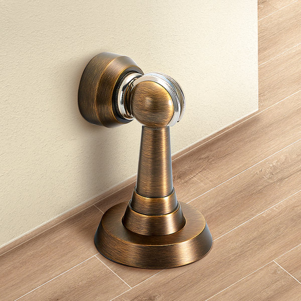 NUODE Magnetic Brass Baseboard Stop & Reviews | Wayfair