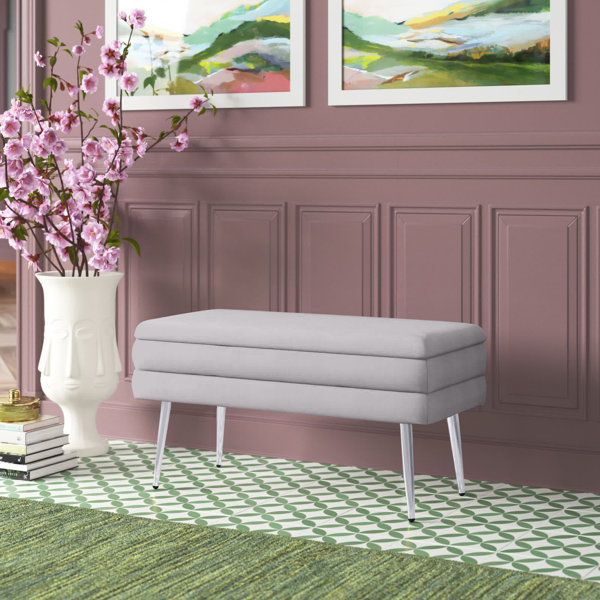 Etta Avenue™ Teddy Storage Bench with Lift-Off Lid & Reviews | Wayfair