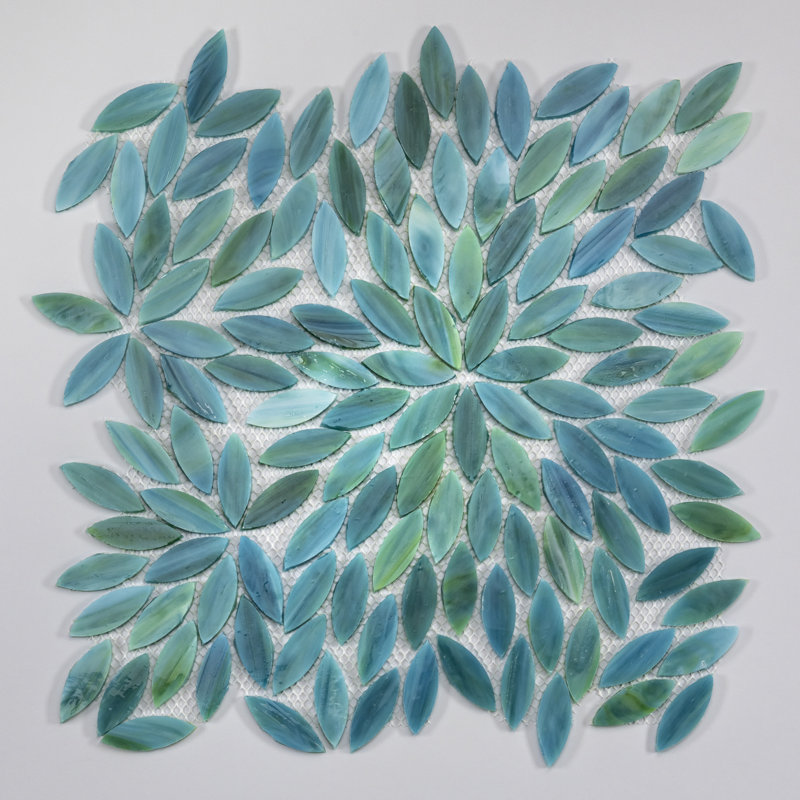 Medici & Co. Jazz 12" x 12" Glass Random Mosaic Wall Tile & Reviews ...
