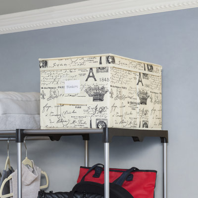 Ophelia & Co. Paris Non-Woven Storage Fabric Box & Reviews | Wayfair