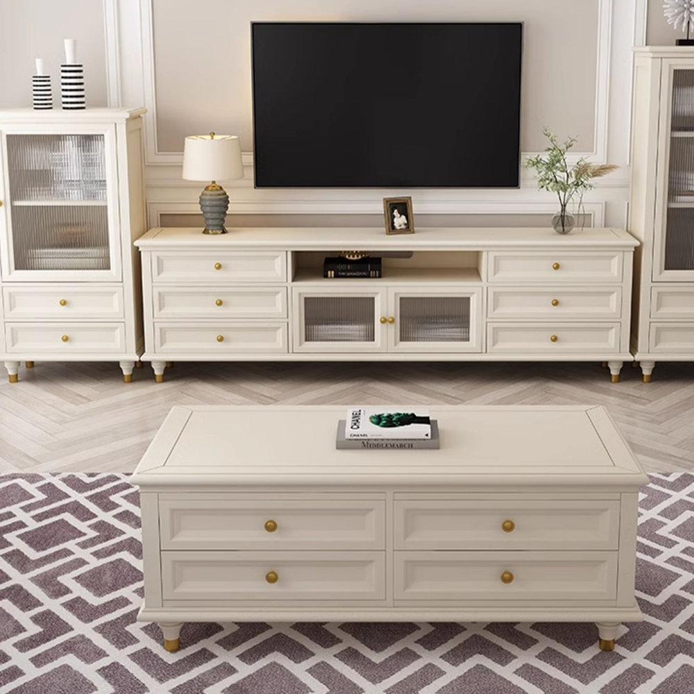 Trentastic Trails Sturdy TV stand coffee table | Wayfair