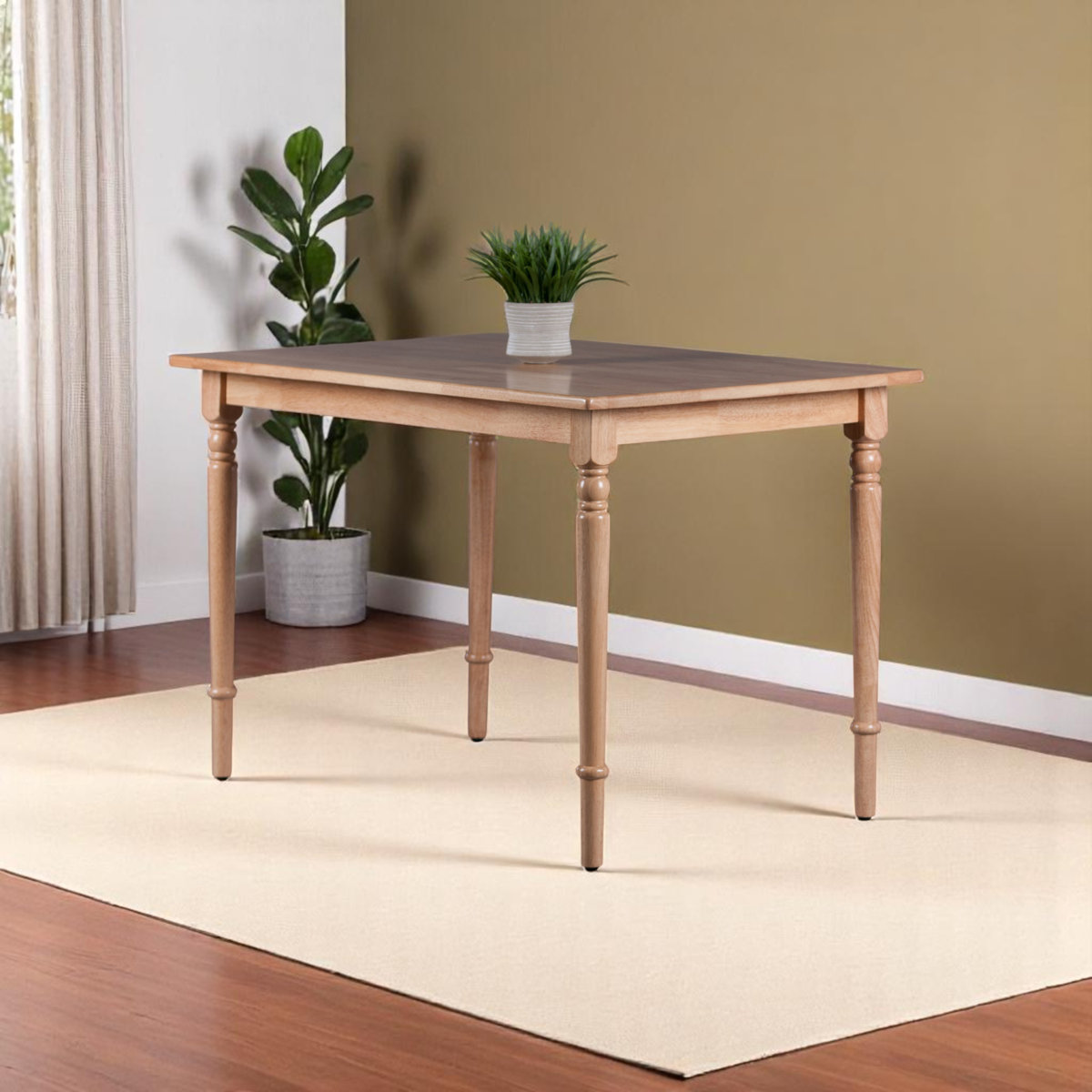 Charlton Home® Oslo Rectangle Dining Table | Wayfair