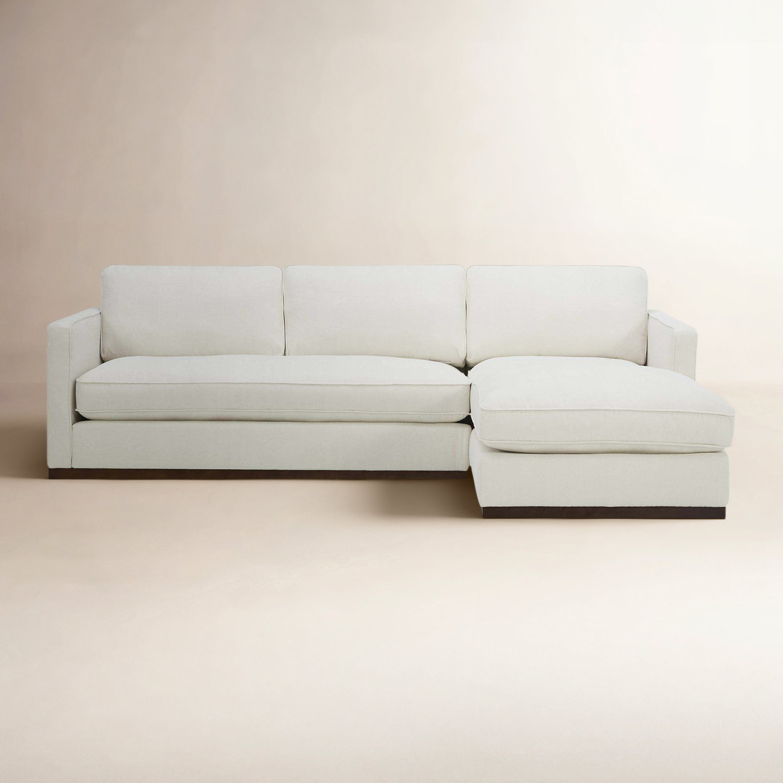 Joss & Main Bobbi 2 - Piece Upholstered Sectional & Reviews | Wayfair