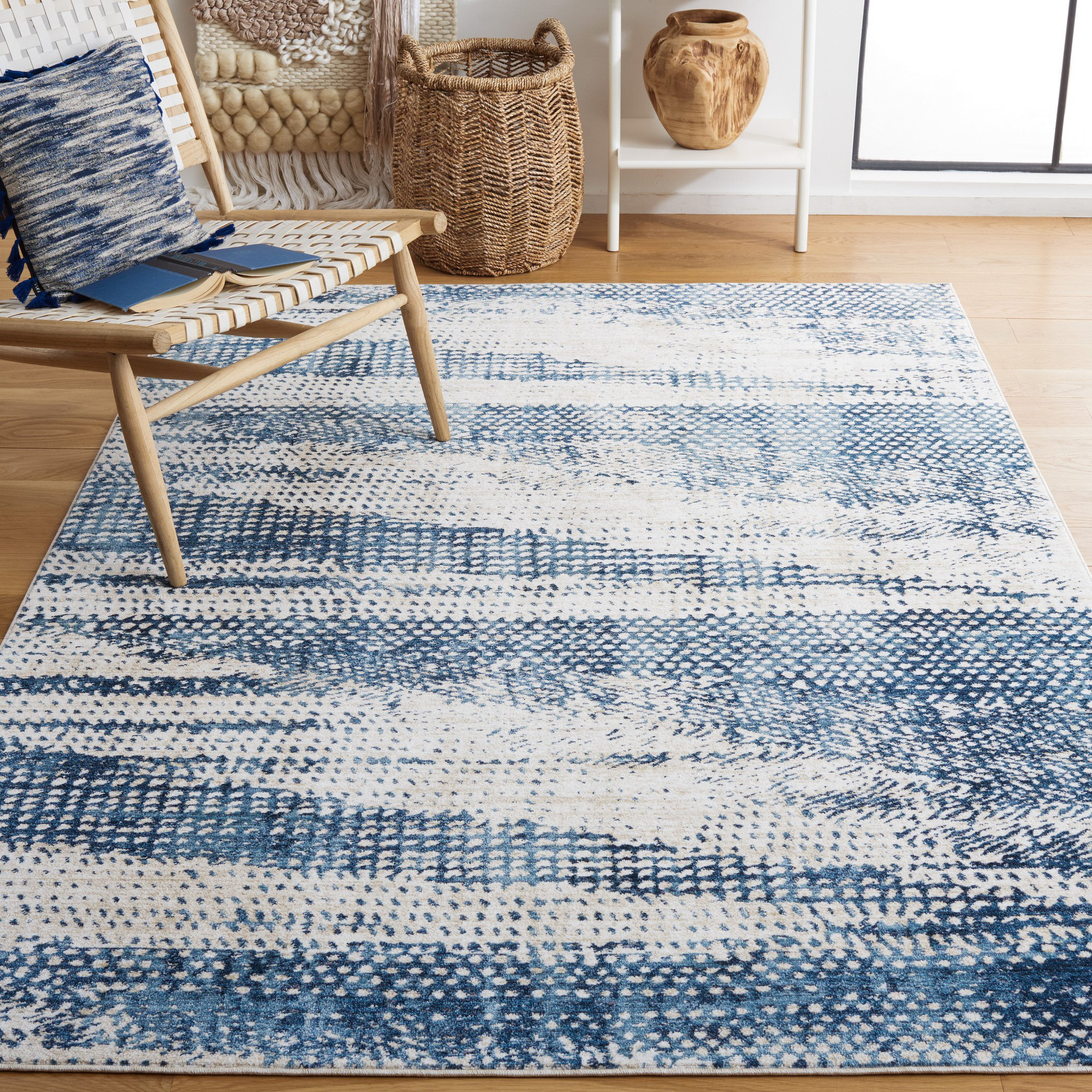 17 Stories Abstract Rug | Wayfair
