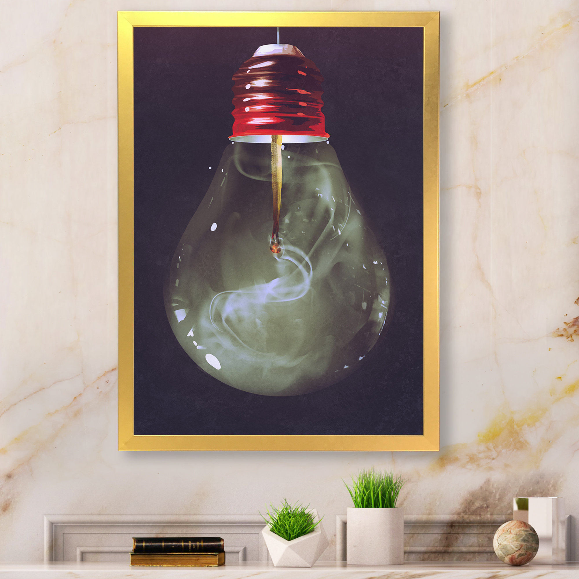 Ebern Designs Video Game Light Bulb Fusion " Video Game Light Bulb ...