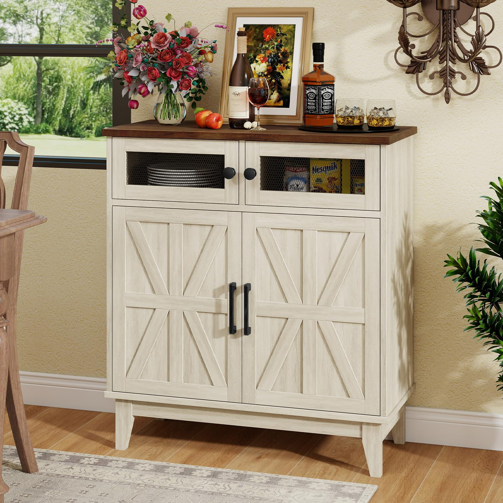 Gracie Oaks Armoire de rangement - Wayfair Canada