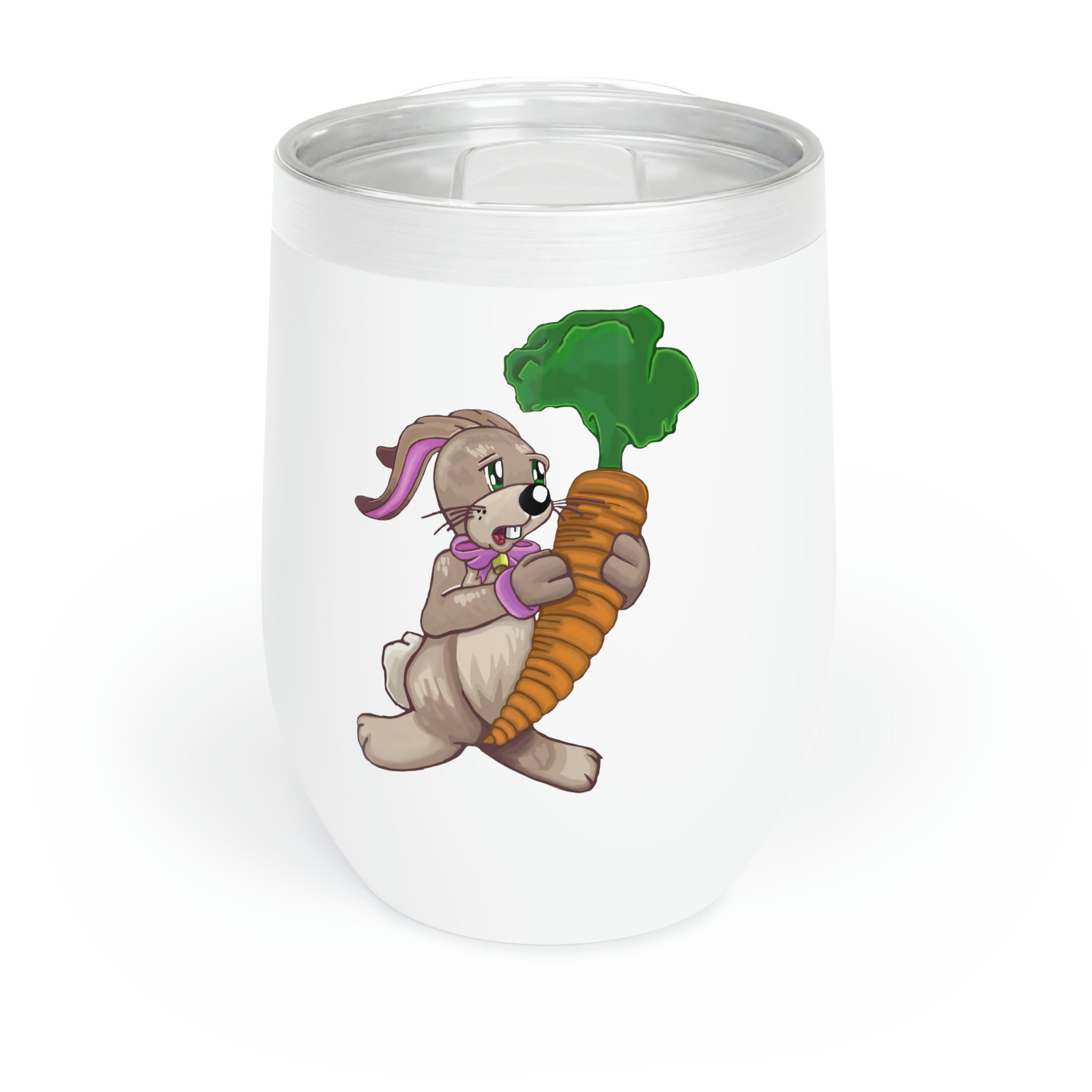Marick Booster Rabbit With Carrot Chill Wine Tumbler - Wayfair Canada