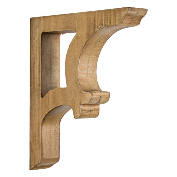 Ophelia & Co. Eades Oak Bracket Shelf & Reviews | Wayfair