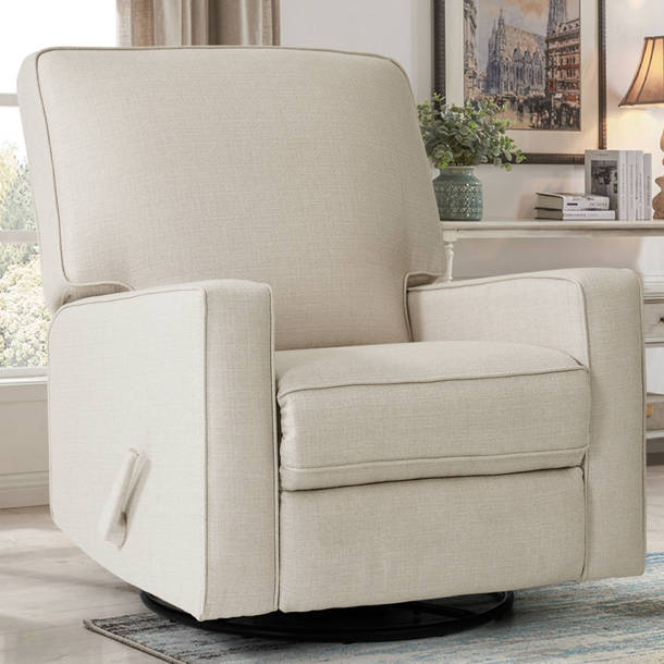 Latitude Run® Farnon Upholstered Rocking and Swivel Recliner & Reviews ...
