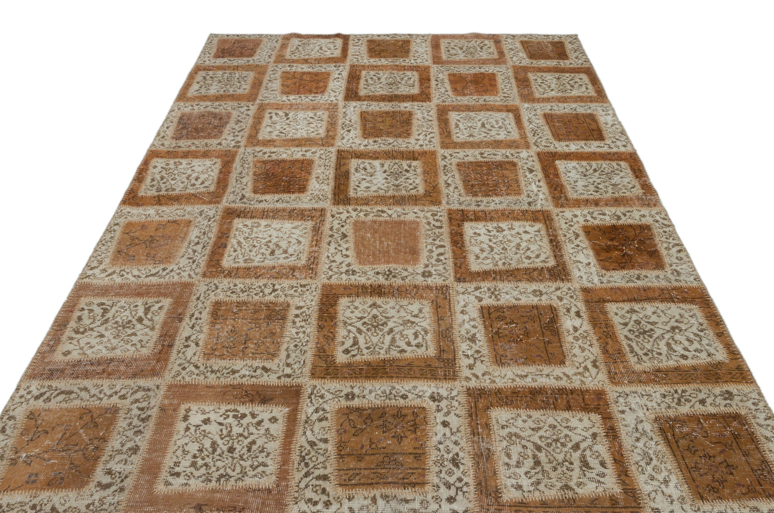 Bungalow Rose Mascher Iskece Beige Vintage Wool Handmade Area Rug | Wayfair