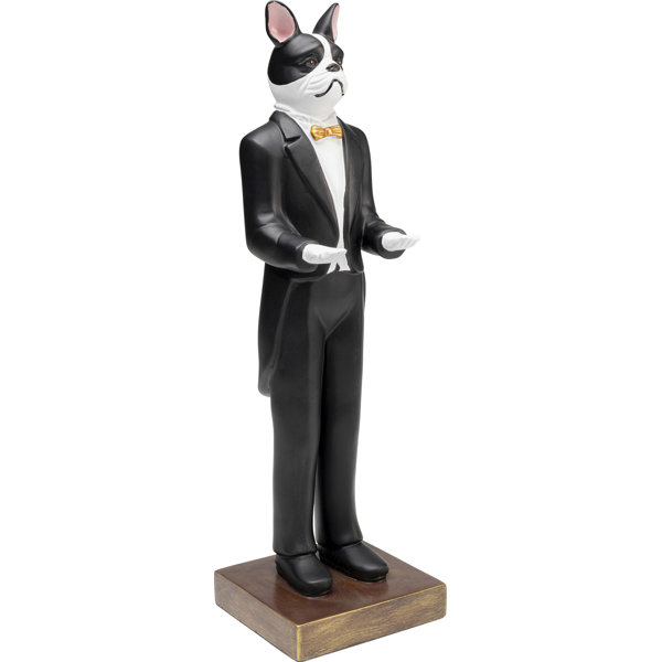 KARE Design Deko-Figur Butler Hund Alfred 49cm | Wayfair.de