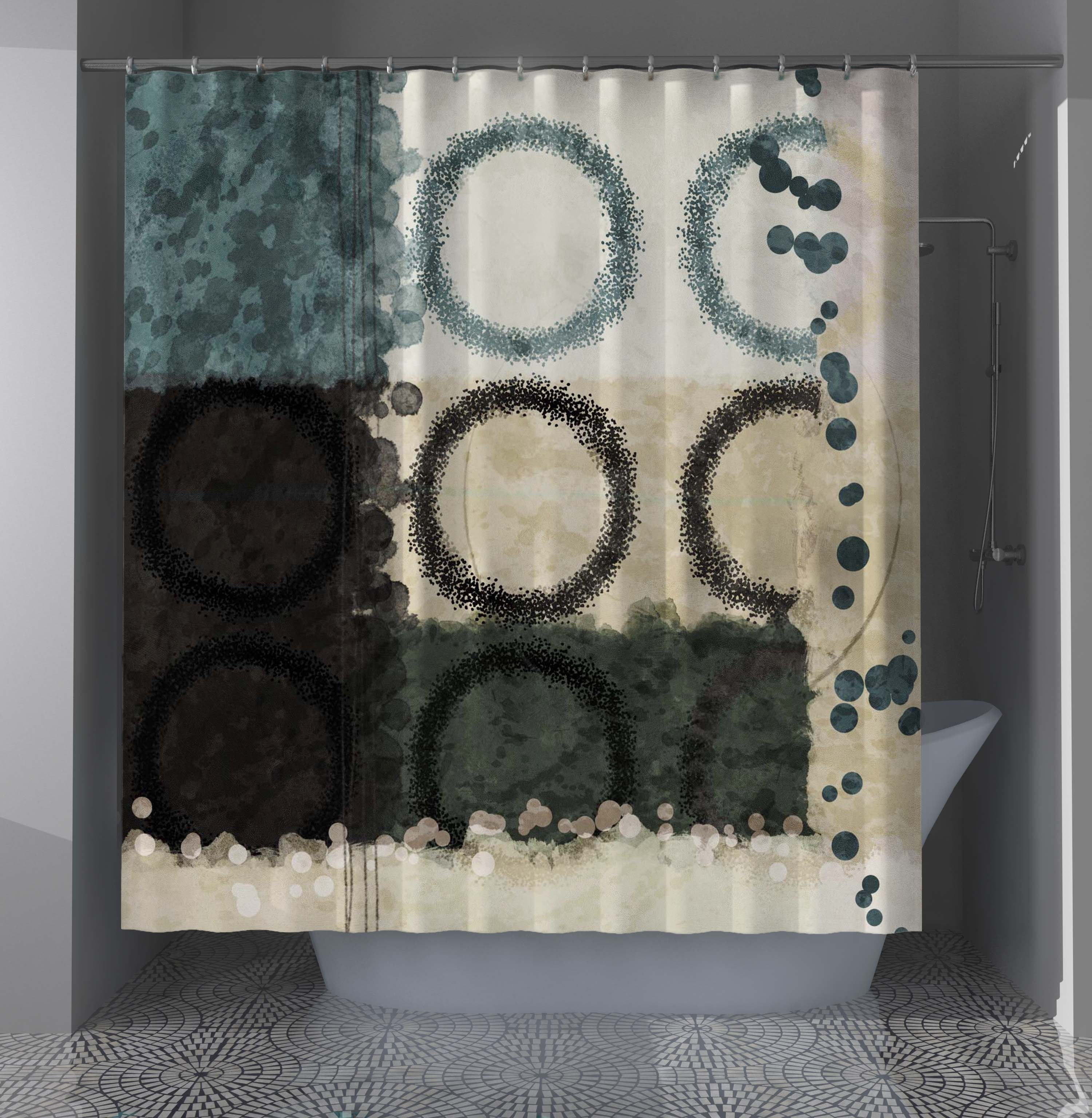East Urban Home Brief A1 Shower Curtain | Wayfair