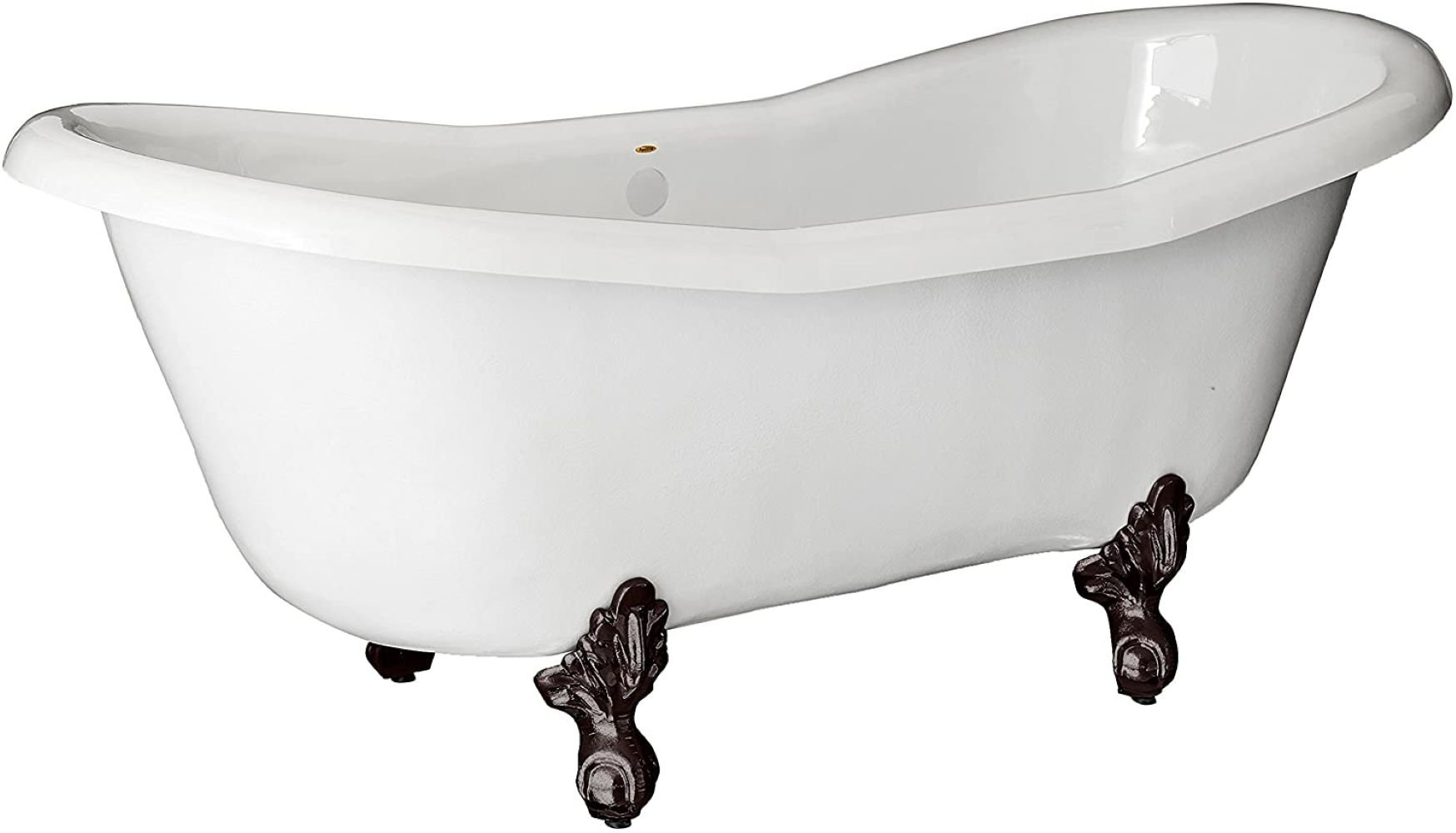 Restoria Bathtub Company Duchess 68" x 30" Clawfoot Soaking Bathtub ...