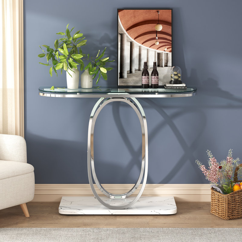 Willa Arlo™ Interiors Germania 43.3" Console Table & Reviews | Wayfair