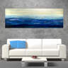 Jaxson Rea 'Blue Waters' by Barbara Biolotta Painting Print on Wrapped ...