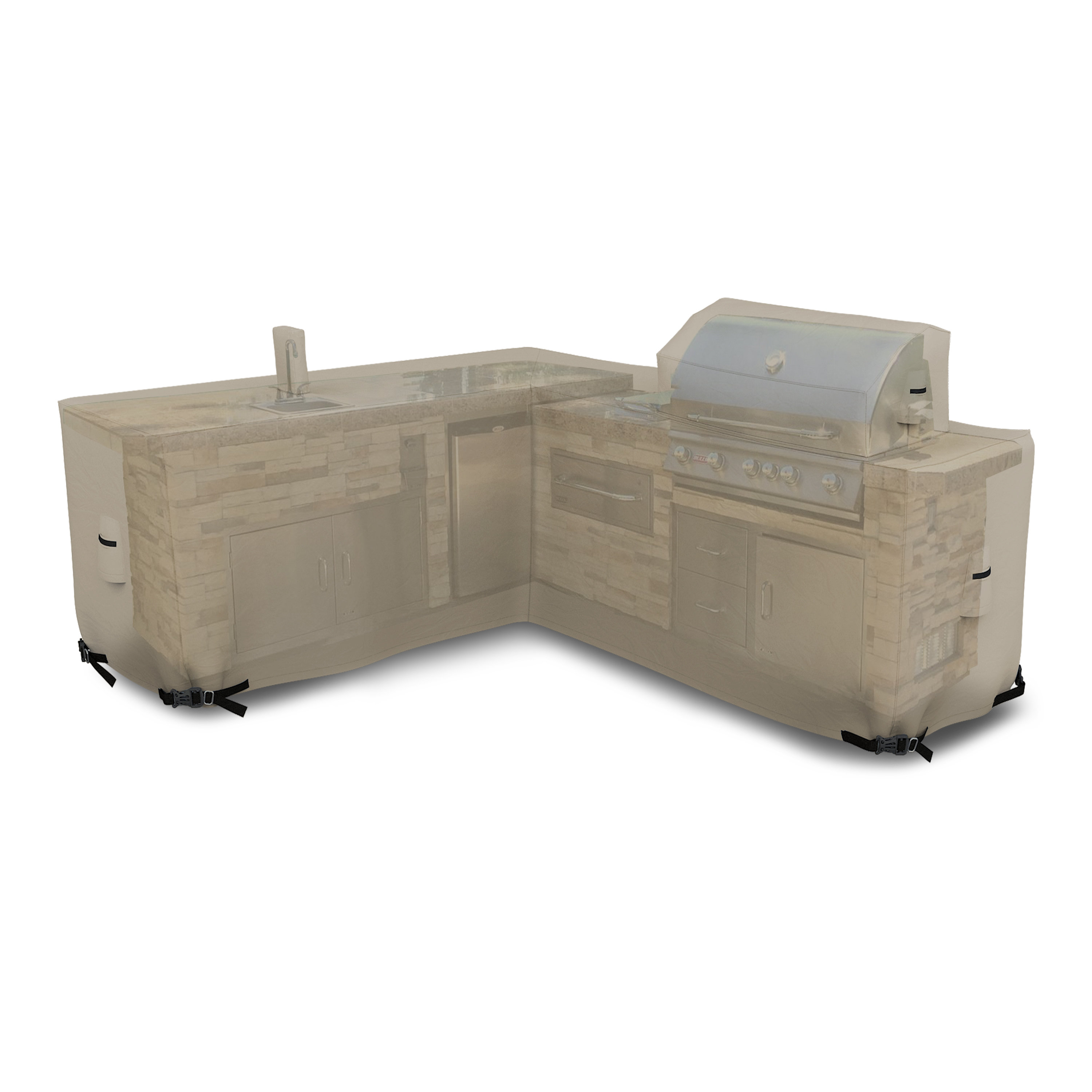 Arlmont & Co. Heavy Duty Waterproof Outdoor Right Facing Kitchen Cover ...