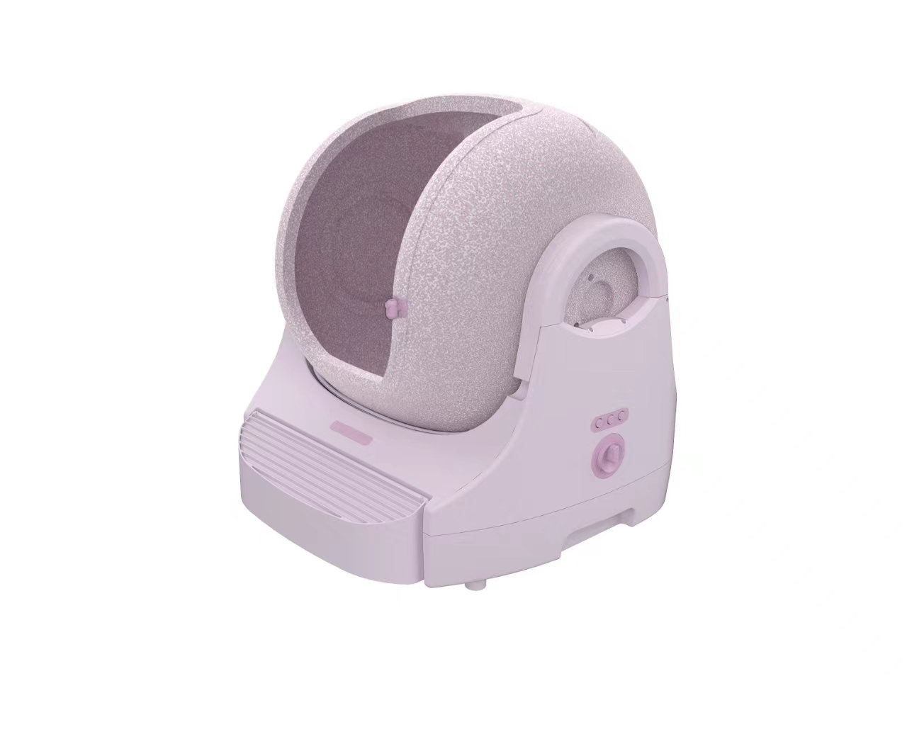 Dvpets Open-top Self Cleaning Cat Litter Box, Automatic Cat Litter Box ...